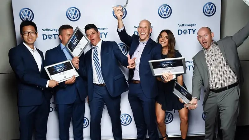 2018 Volkswagen Dealer of the Year Awards | Ebbett